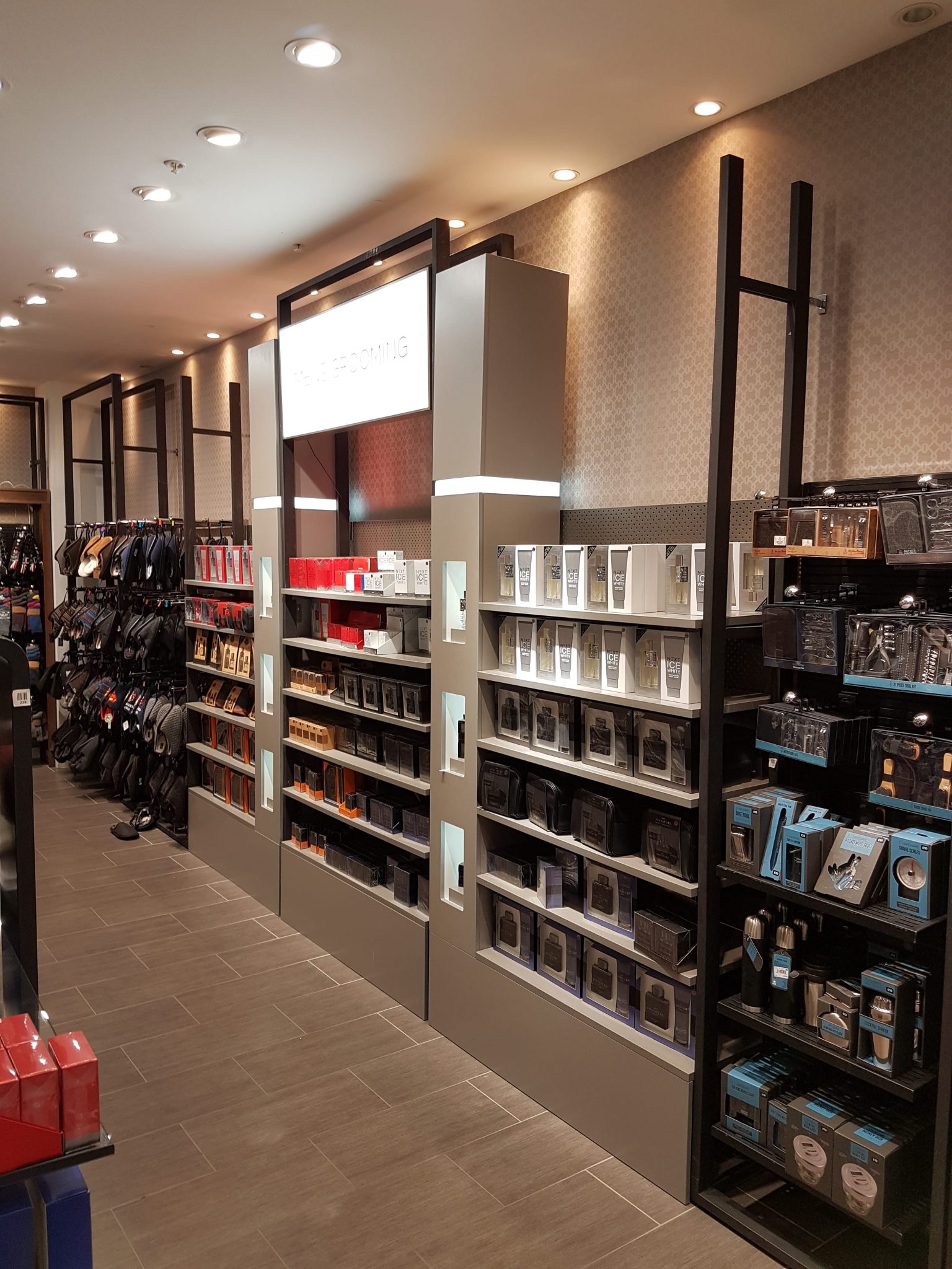 Men's Grooming Display for Next - Display By Design